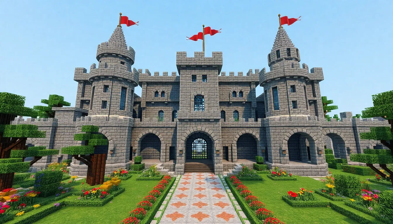 Easy Minecraft Castle Layout: Build Your Dream Fortress in No Time ...
